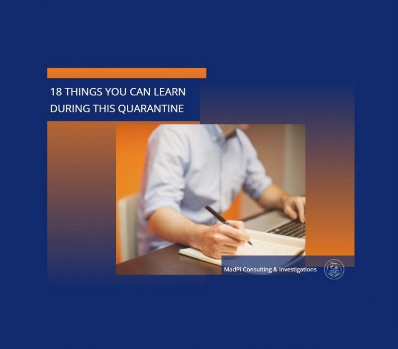 18 Things You Can Learn During This Quarantine at home